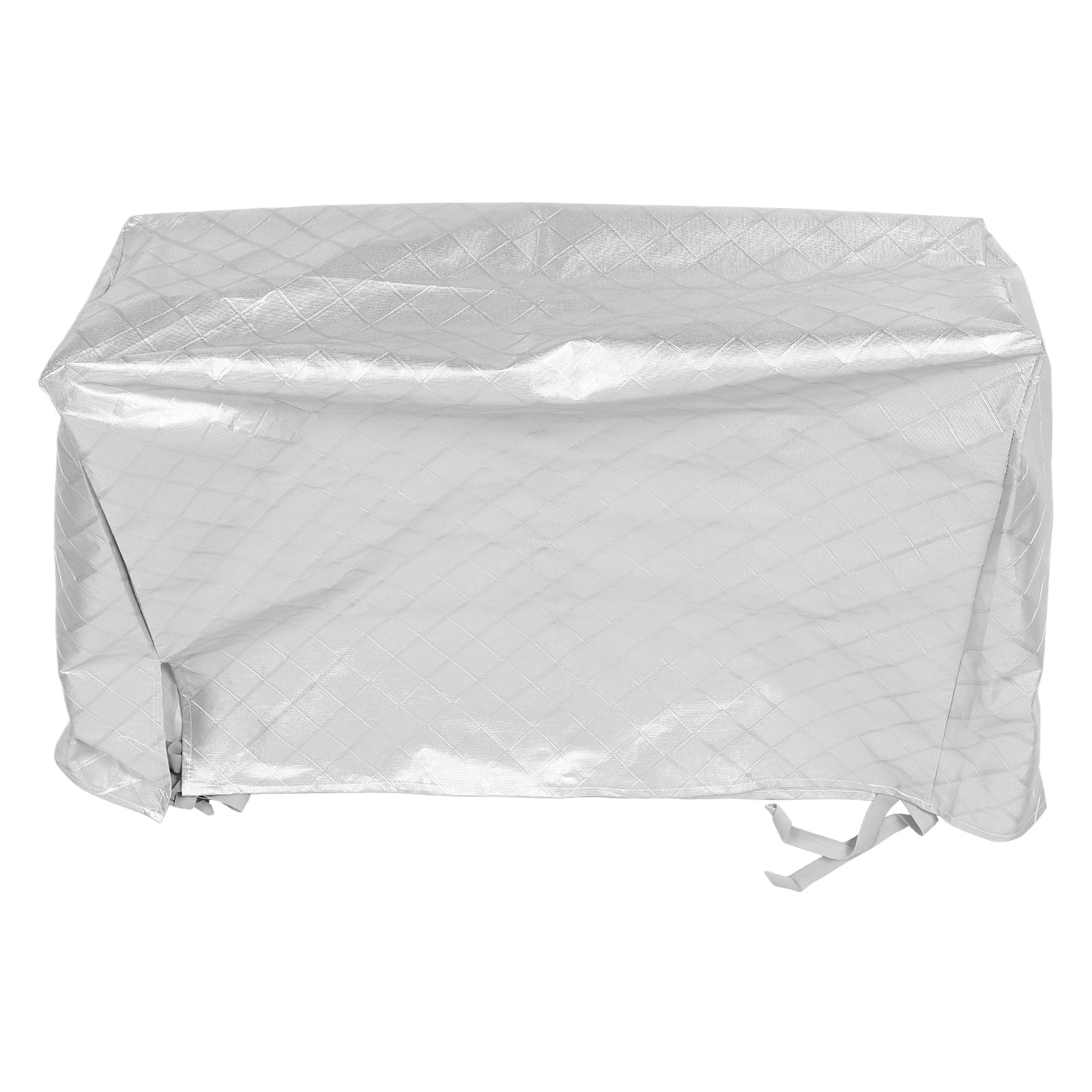 BESTYASH Silver Air Conditioner Outdoor Unit Cover Weatherproof ...