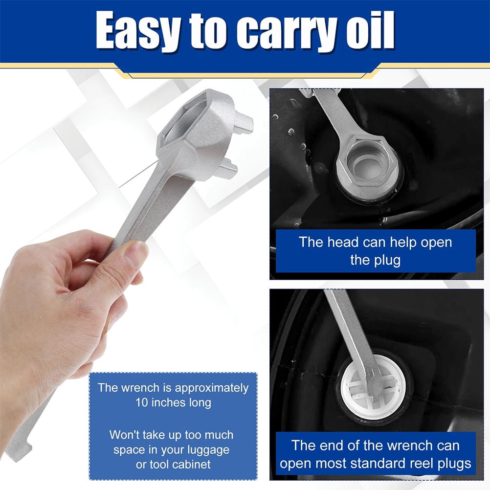 BESTYASH Aluminum Bung Wrench Tool For Opening Drum Plugs 1Pack ...
