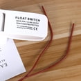 BESTYASH Automatic Bilge Pump Float with Flow Sensor White ...