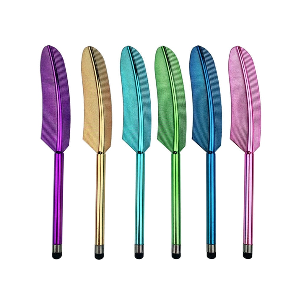 BESTYASH 5Pcs Assorted Color Metal Capacitive Pen for Smooth Writing on ...