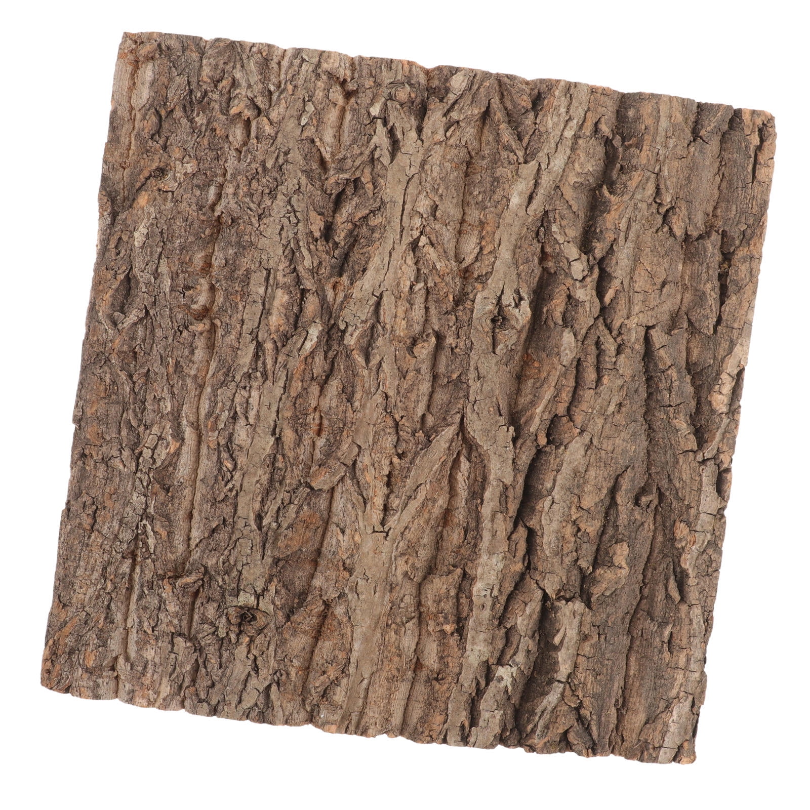 BESTYASH Background for Reptile Tank Cork Bark Natural Style Decor 1Pcs ...