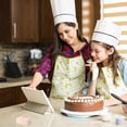 BESTYASH Baking Flower Nail Base Beige Wood Display Stand for Baking ...