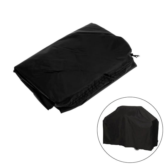 BESTYASH Large Bbq Cover Bbq Cover Black Pvc 1Pack - Walmart.com