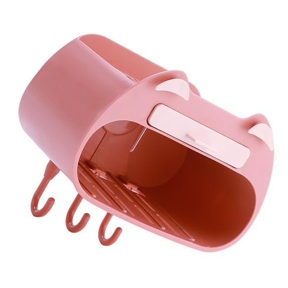 BESTYASH Bathroom Soap Rack Rectangular Modern Design Pink PP Wall ...