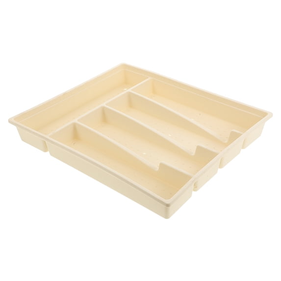 BESTYASH Beige Chopsticks Organizer Plastic Storage Tray for Kitchen ...