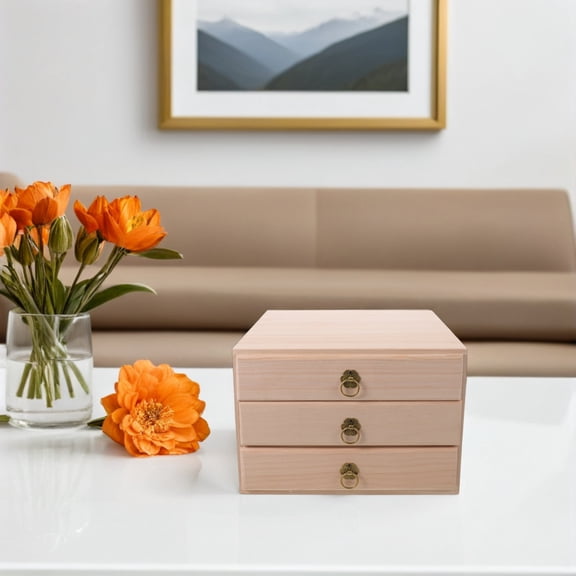 Wood Tea Chest