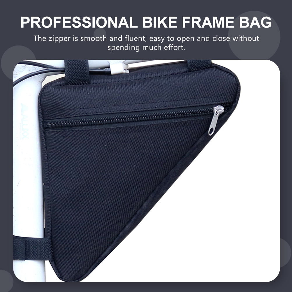 BESTYASH Bicycle Triangle Bag Black Bike Front Frame Bag Small Bike ...