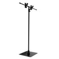 BESTYASH Black Adjustable Banner Holder Stand with Sturdy Frame for ...