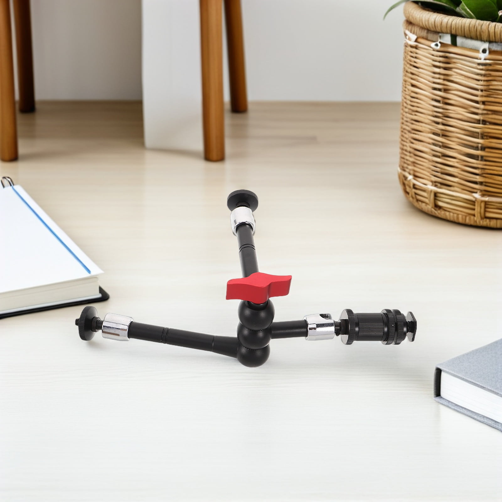 BESTYASH Black Aluminum Camera Mount Clamp with Quick Release for ...
