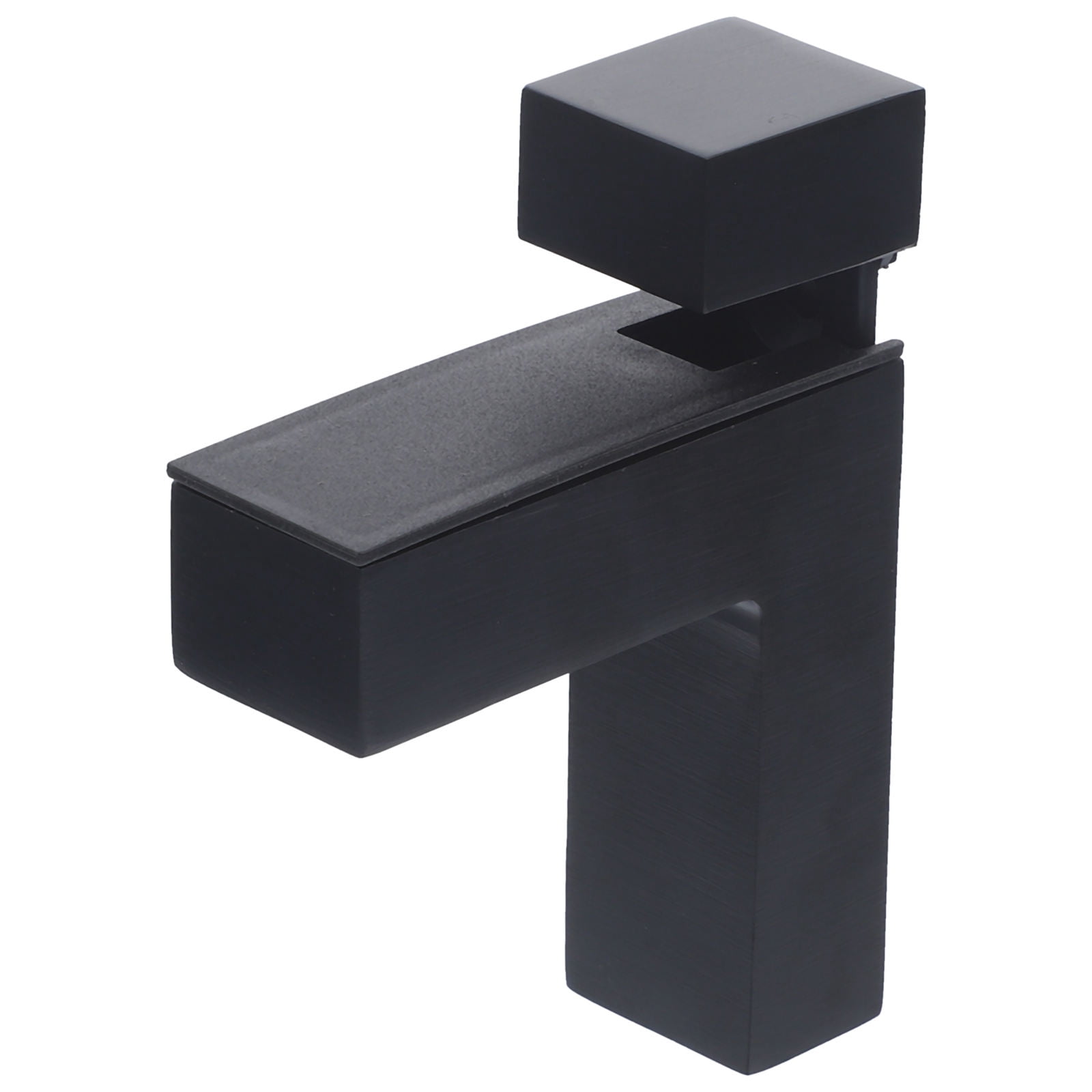 BESTYASH Black Zinc Alloy Glass Clips for Frameless Stair Railings ...