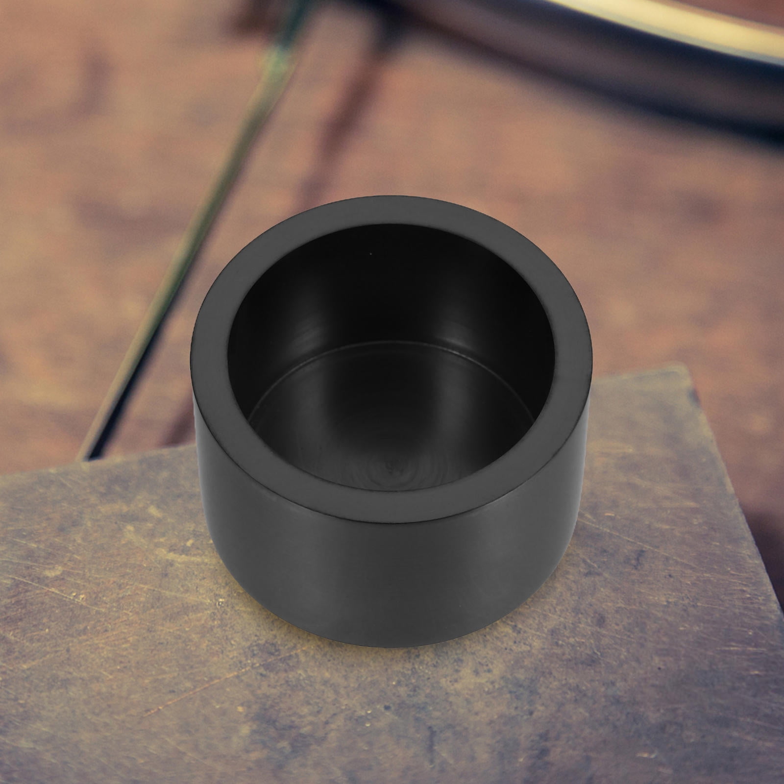 BESTYASH Black Graphite Melting Crucible Pot with Smooth Finish for ...