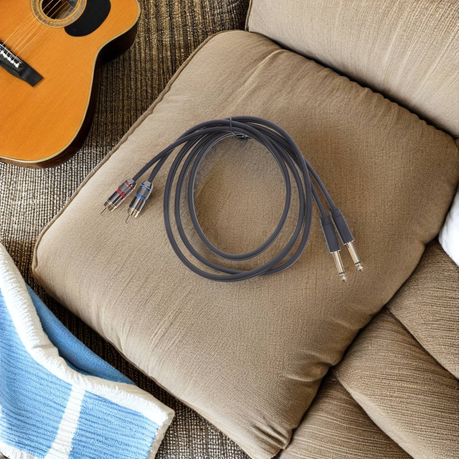 BESTYASH Durable Black Rca Microphone Cable for Audio Systems and ...