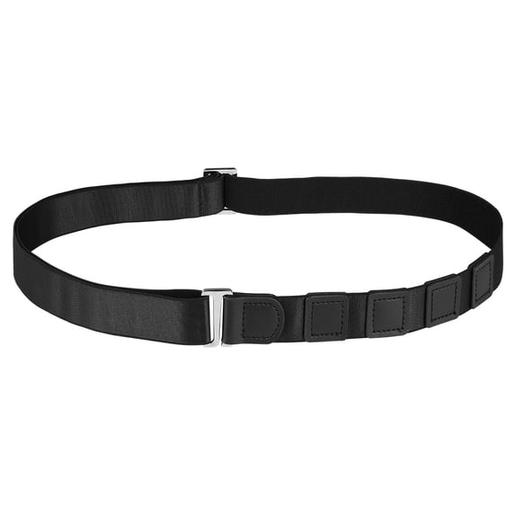 BESTYASH Black Shirt Belt Stay with Strong Elastic Nylon and Anti Slip ...