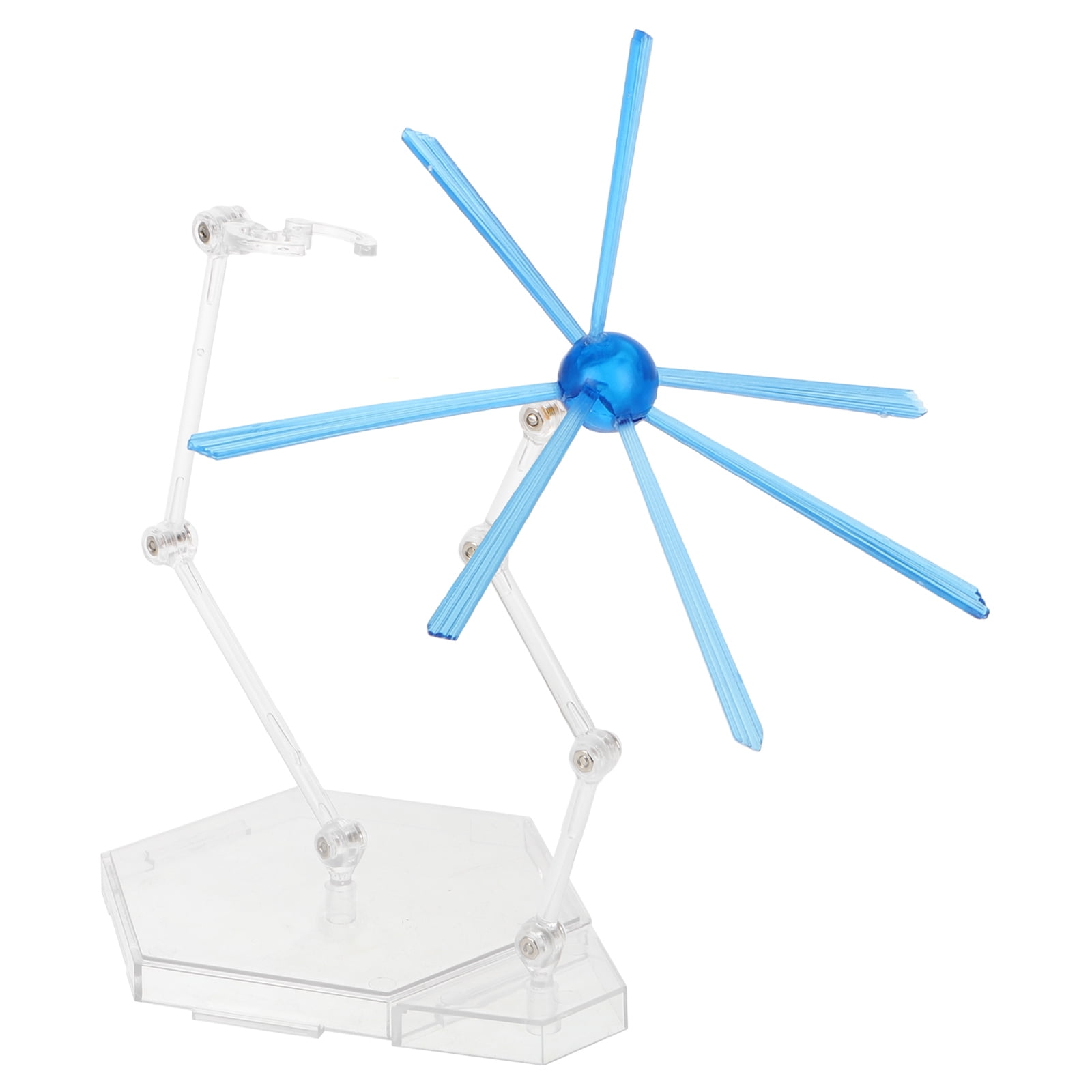 BESTYASH Blue Adjustable Figure Stand for Stop Motion Figures Display ...
