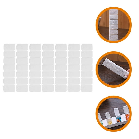 BESTYASH 7 Day Braille Medication Organizer Case for Visually Impaired ...