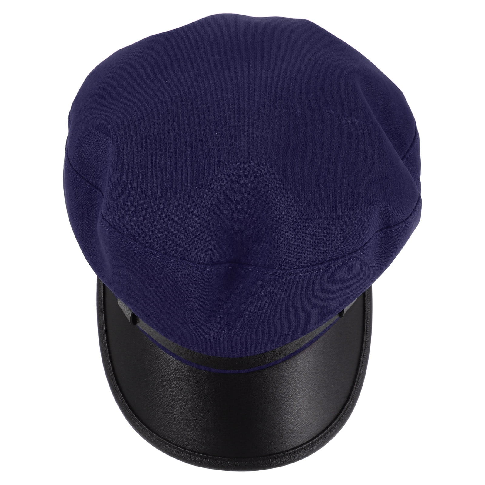 BESTYASH British Style Dark Blue Mens Flat Top Beret Hat Lightweight ...