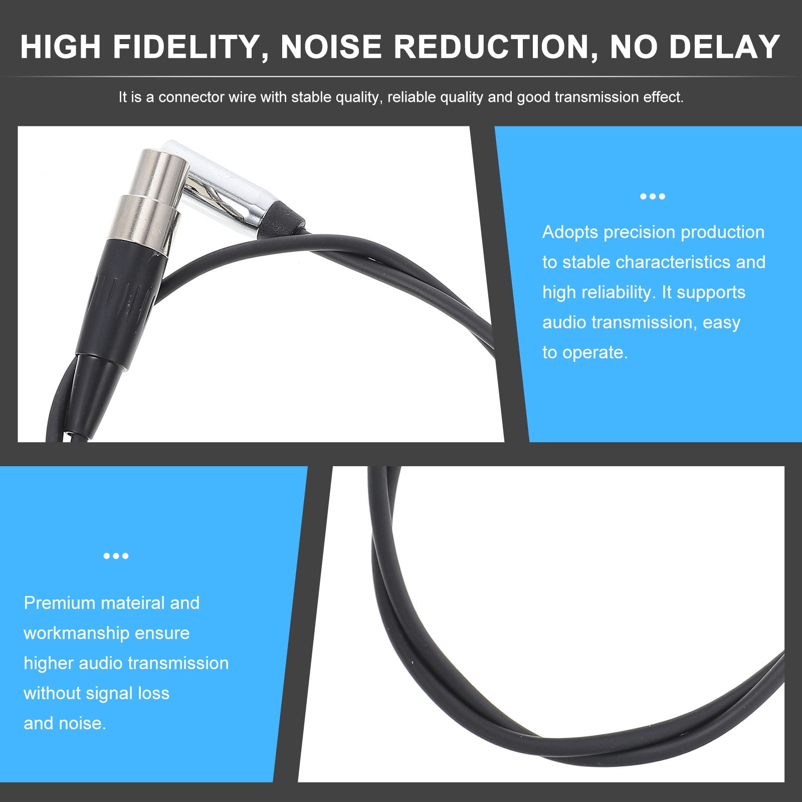 BESTYASH Camera Audio Cable Black Female to Female Xlr to 3.5mm Trs ...