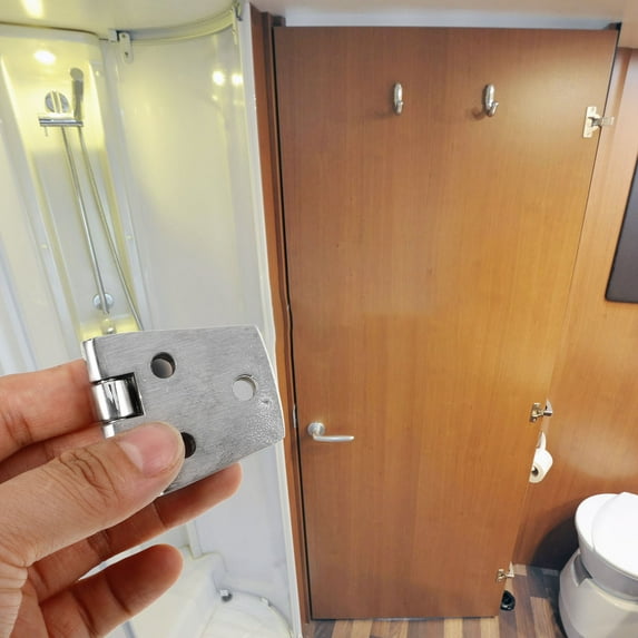 BESTYASH Camper Door Hinge Stainless Steel Silver Durable Heavy Duty ...
