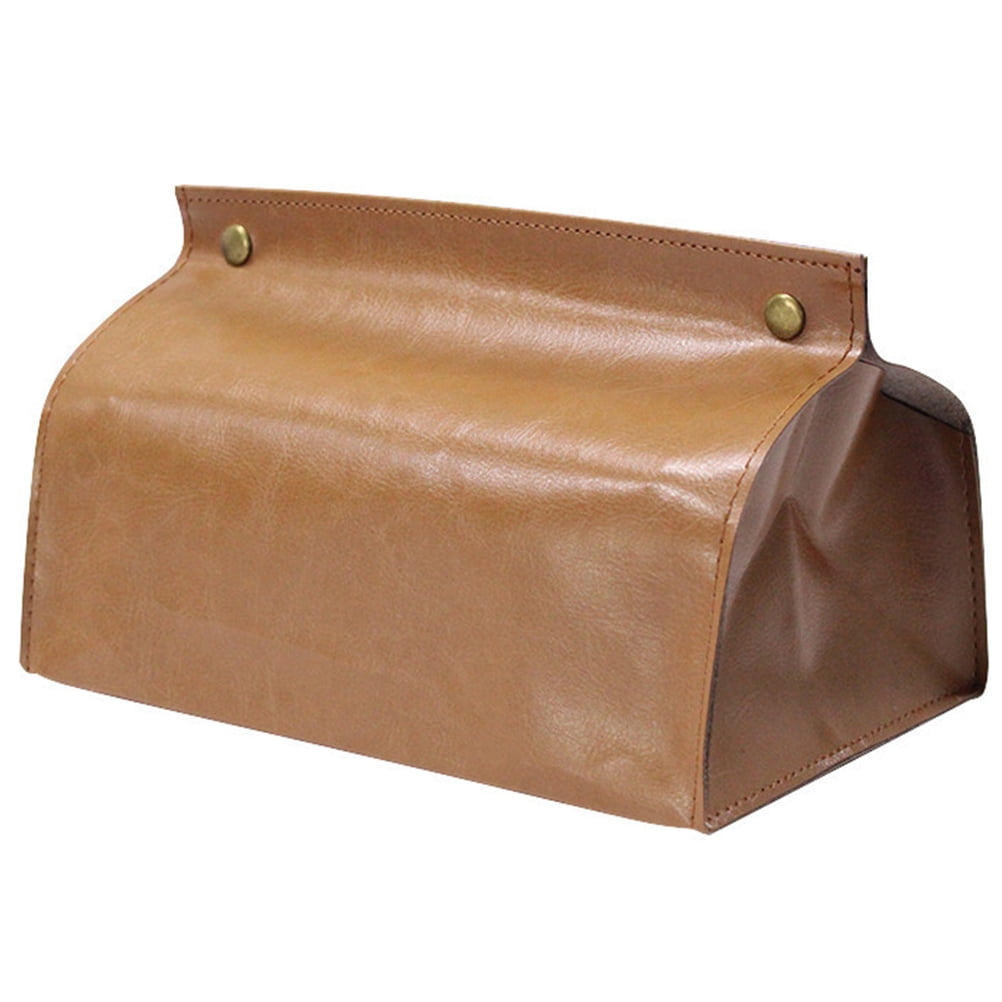 BESTYASH Car Napkin Holder Towel Holder PU Tissue Storage 1Pack ...