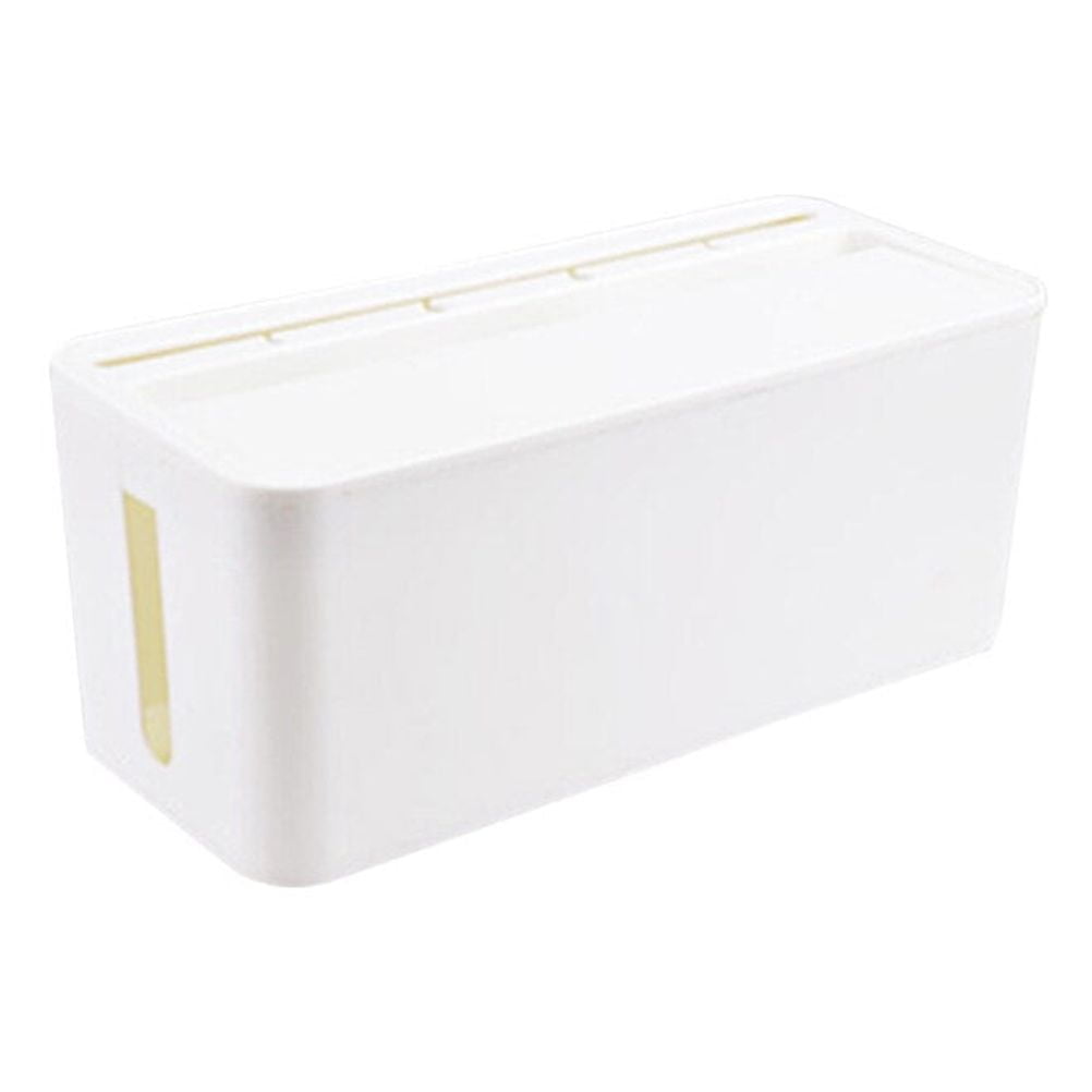 BESTYASH Charging Cable Storage Organizer Cord Organizer Case White ...