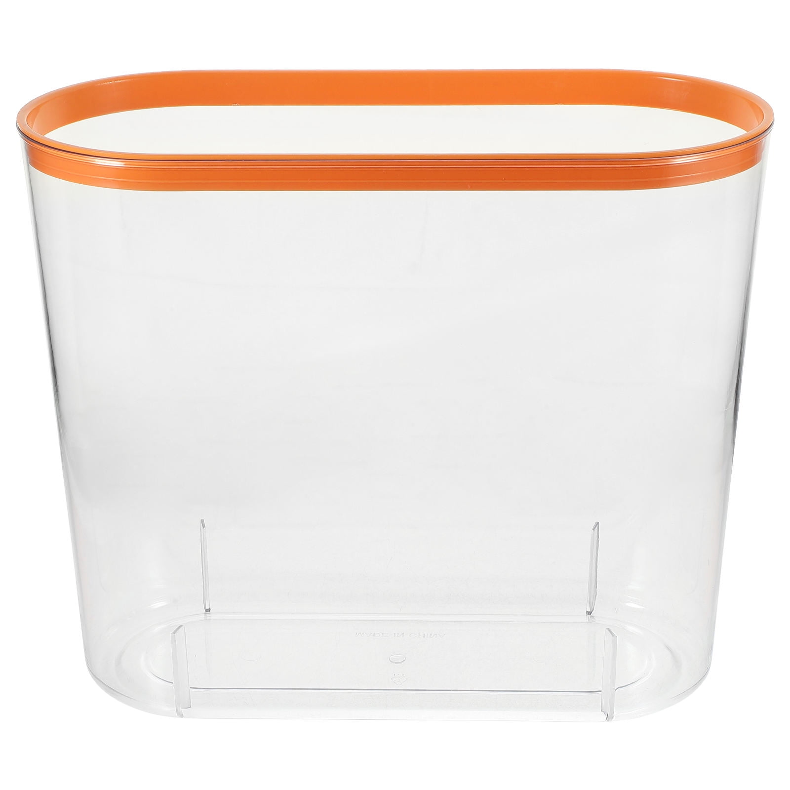 BESTYASH Clear Trash Can Transparent Garbage Bin for Small Spaces in ...