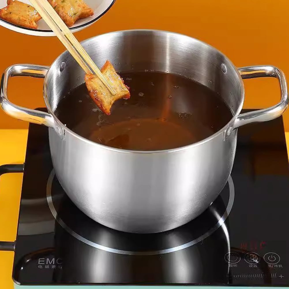 BESTYASH Stainless Steel Oil Strainer Pot for Kitchen Cooking and Home ...