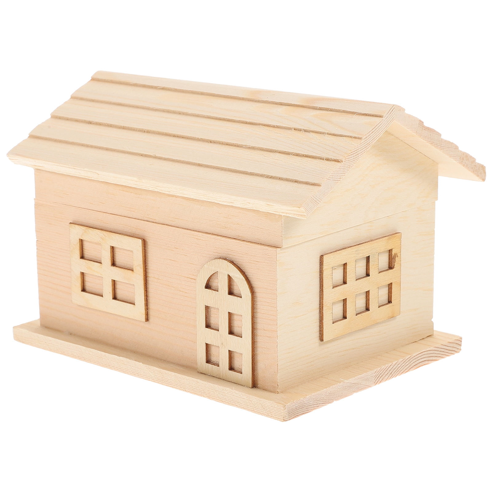 BESTYASH Retro Wooden Money Box 1Pc House-Shaped Bank for Kids Savings ...