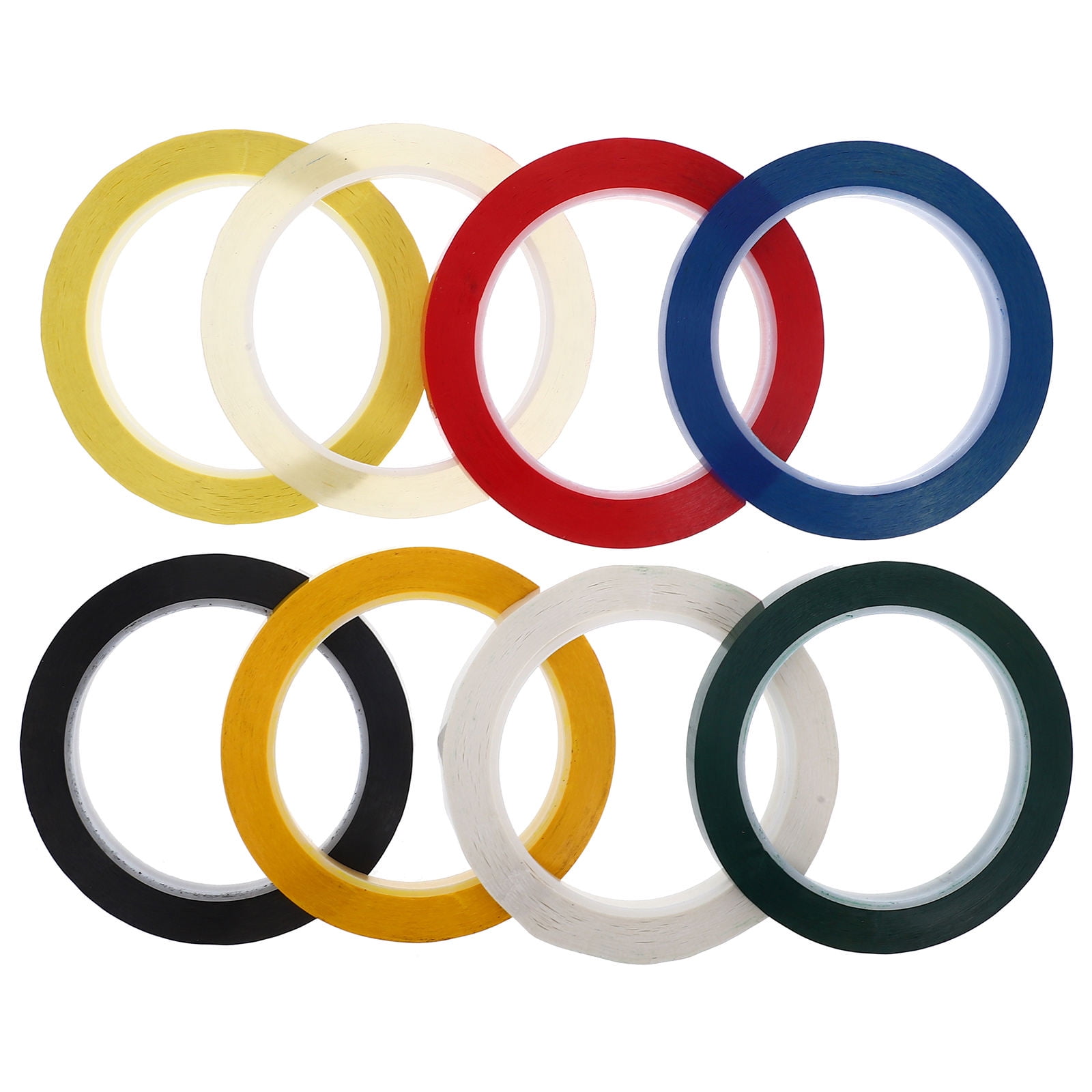 BESTYASH Assorted Color Masking Tapes for Decorating, Adhesive Labeling ...