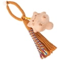 BESTYASH Cute Wooden Cat Keychain Bag Charm with Tassel for Handbag and ...