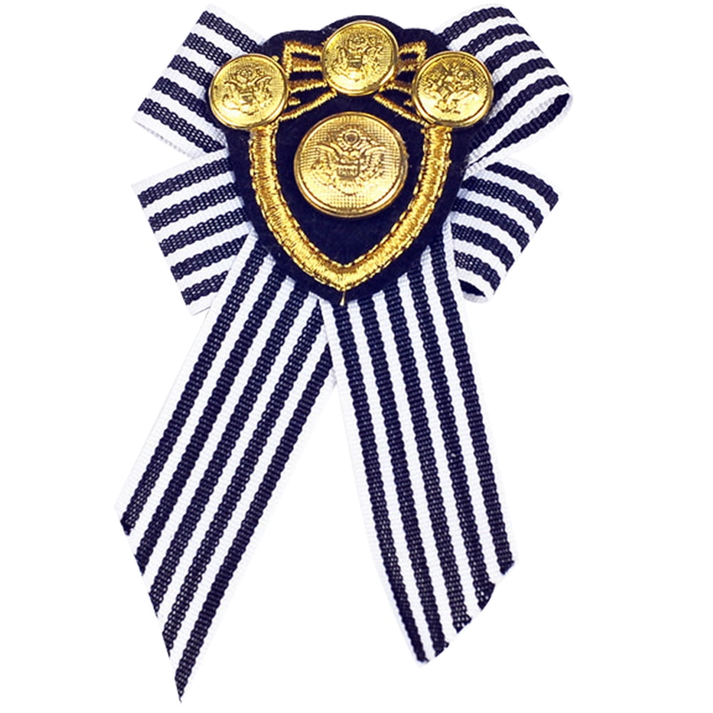 BESTYASH Dark Blue British Style Clothes Badge Decorative Brooch Pin ...