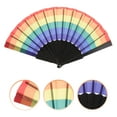 BESTYASH Decorative Folding Fans Folding Fan Plastic Stage Performance ...