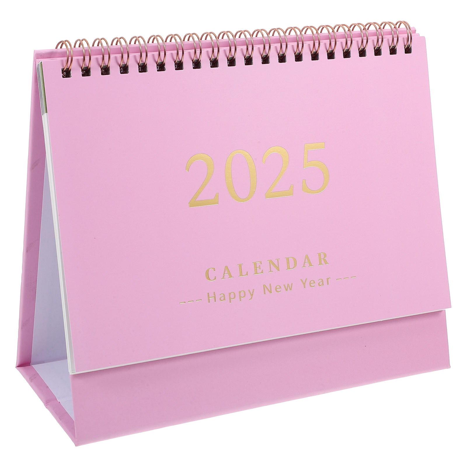 BESTYASH Desk Calendar Paper Calendar Pink Minimalist Indoor Decoration ...