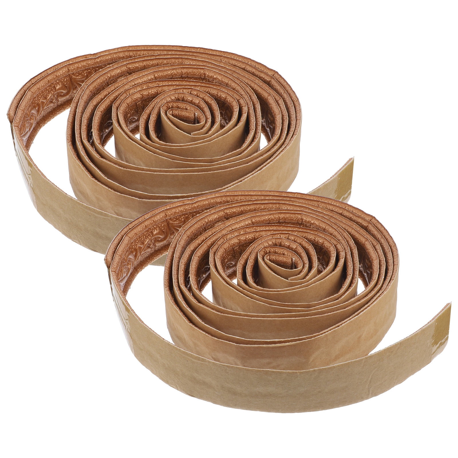 BESTYASH Easy Install Light Brown Peel and Stick Corner Trim for Wall ...