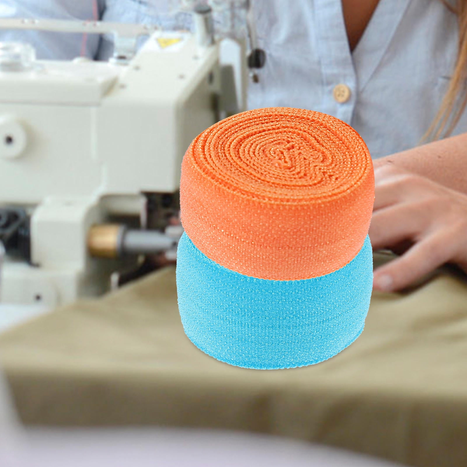 BESTYASH Assorted Color Braided Elastic Band for Sewing Durable Stretch ...
