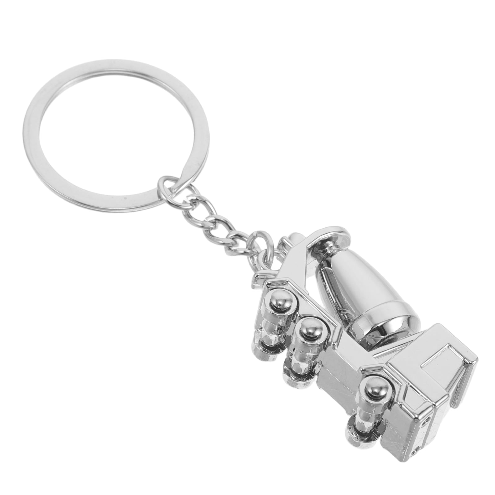 BESTYASH Engineering Vehicle Alloy Keychain Durable Metal Concrete ...