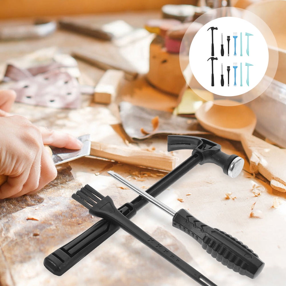 BESTYASH Excavation Tool Kit 4 Sets Chisel Shape Brush Shape Hammer ...