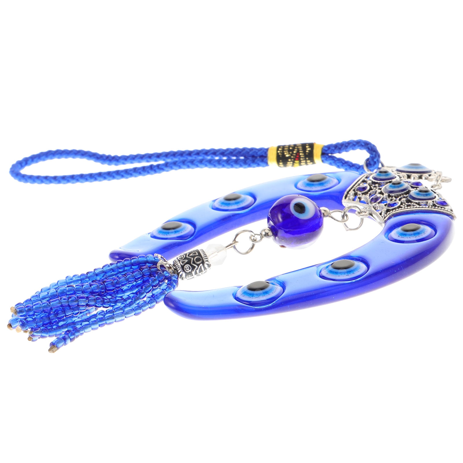 BESTYASH Fashion Keychain with Blue Evil Eye Pendant Durable Metal ...