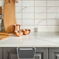 BESTYASH Foldable Kitchen Trash Can Wall Mounted Grey Plastic Foldable ...
