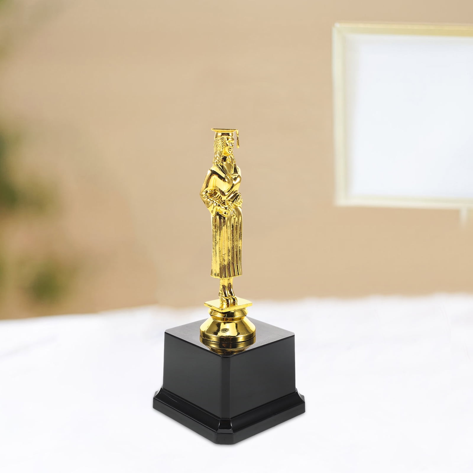 BESTYASH Funny Trophy Cup Female Doctor Award Golden Plastic 1Pcs ...