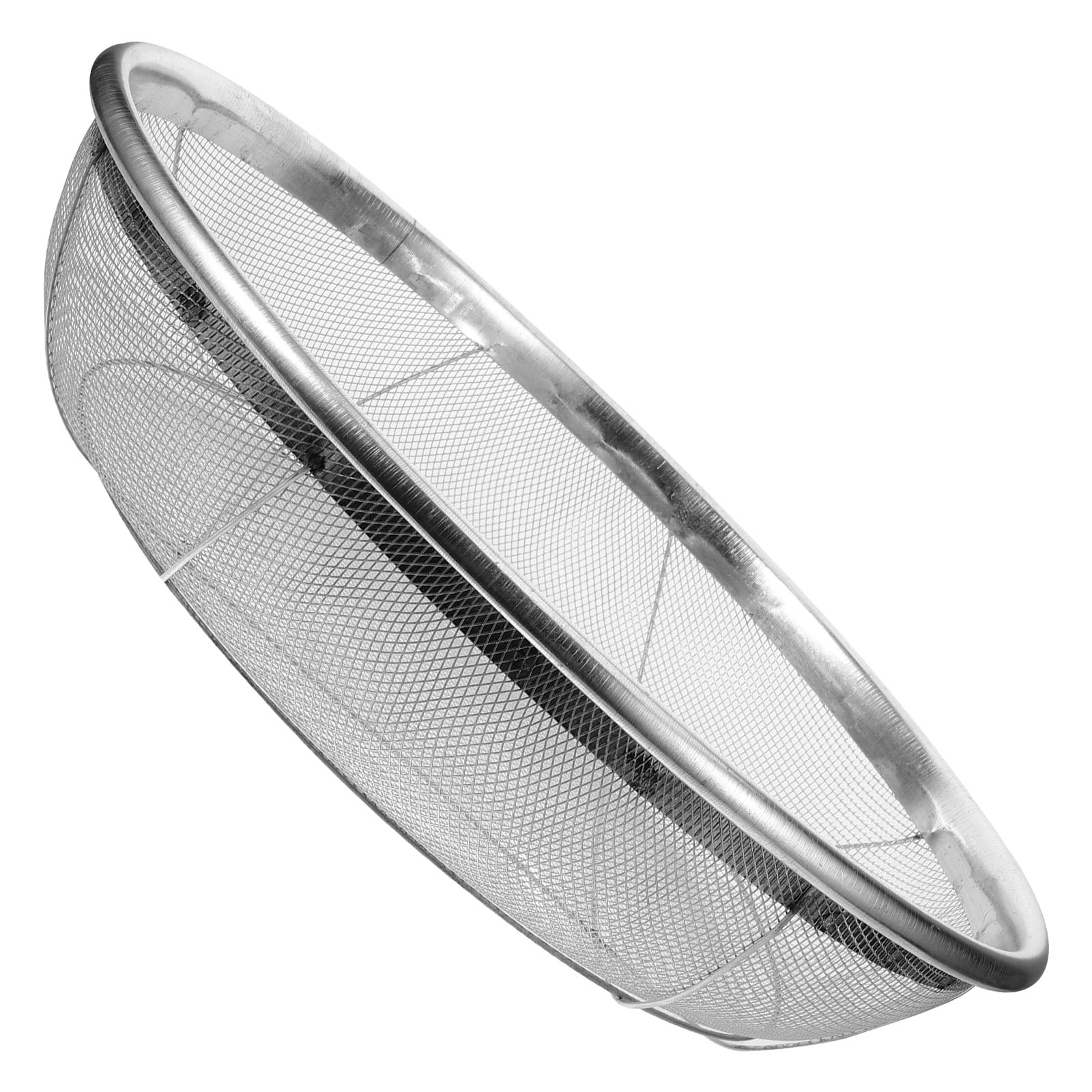 BESTYASH Garden Soil Sifting Pan Stainless Steel Manual Soil Strainer ...