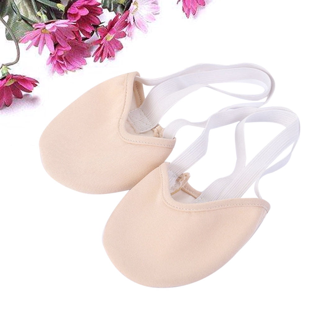 BESTYASH Girls Ballet Shoes Half Toe Socks with Double Elastic Sole for ...