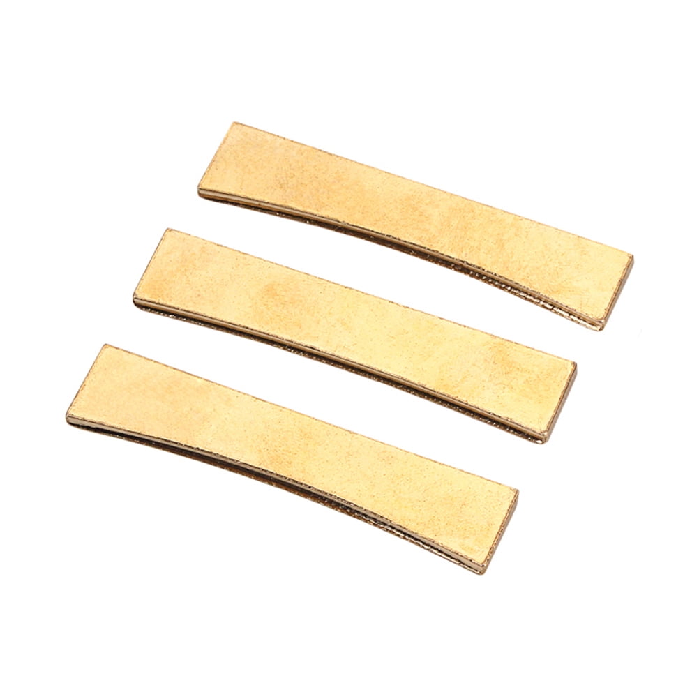 BESTYASH Golden Metal Press Caul Insert for Guitar 10 Radius Fretboards ...