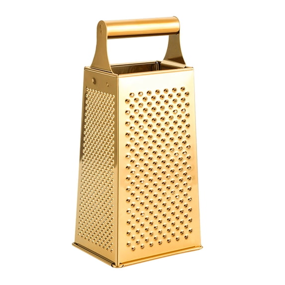 BESTYASH Golden Stainless Steel Grater with Non Slip Handle Multi ...