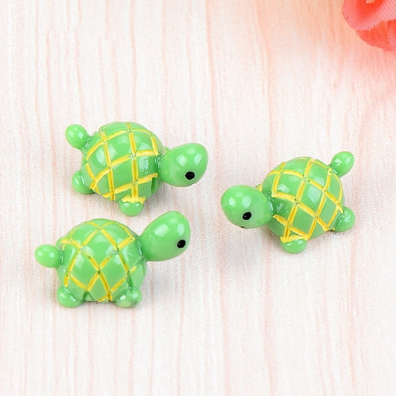BESTYASH Green Mini Turtle Decoration DIY Micro Landscape Ornament ...