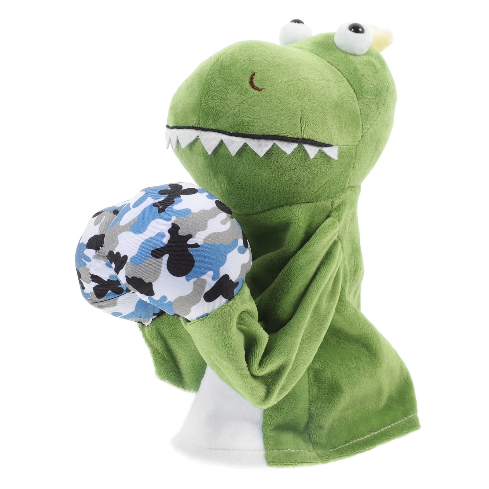 BESTYASH Green Plush Boxing Hand Puppet with Sound Function for Kids ...