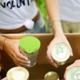 BESTYASH Green Silicone Can Lids for Wide Mouth Jars and Beverage Cups ...