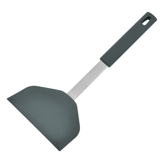 BESTYASH Grey Stainless Steel Silicone Cooking Spatula for Home Use ...
