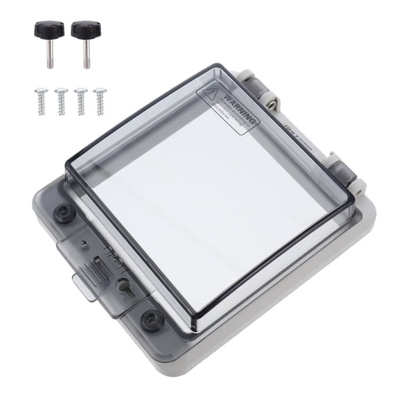 BESTYASH Grey Waterproof Circuit Breaker Distribution Box Durable 5 Way ...