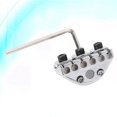 BESTYASH Guitar String Locking Nut Kit Plated Silver Metal Replacement ...
