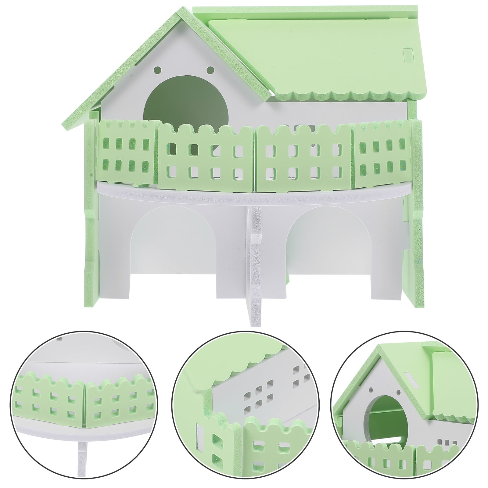 BESTYASH Hamster Hideout House For Gerbils Pet House Assorted Color 1 ...